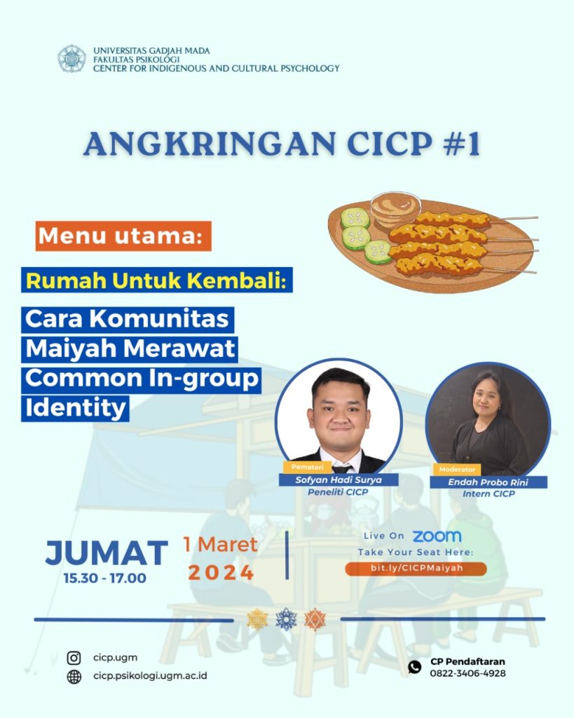 Angkringan 1 CICP: A Home to Return to, How the Maiyah Community ...